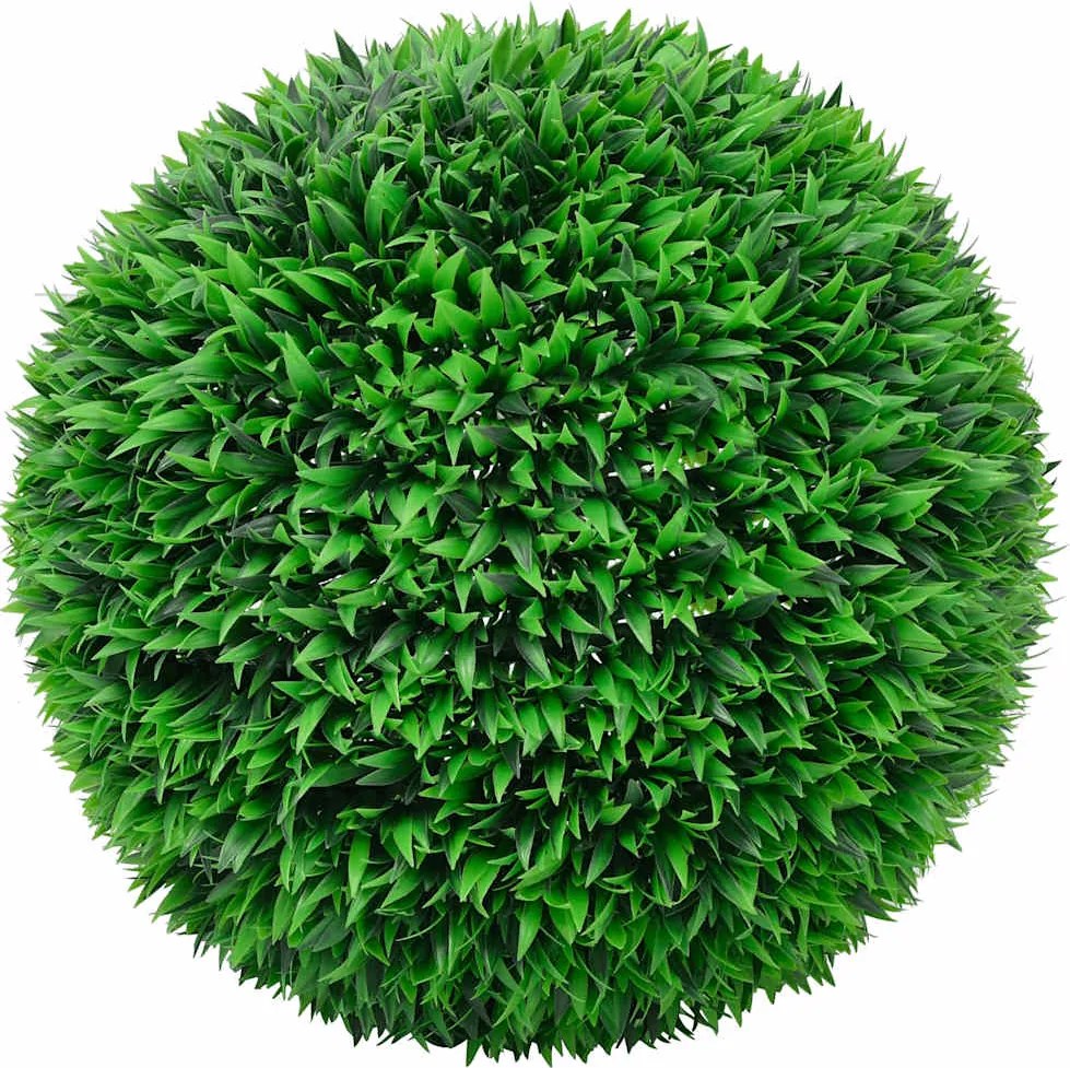 Umělé buxus koule s LED světly 2 ks zelené 55 cm 3335903