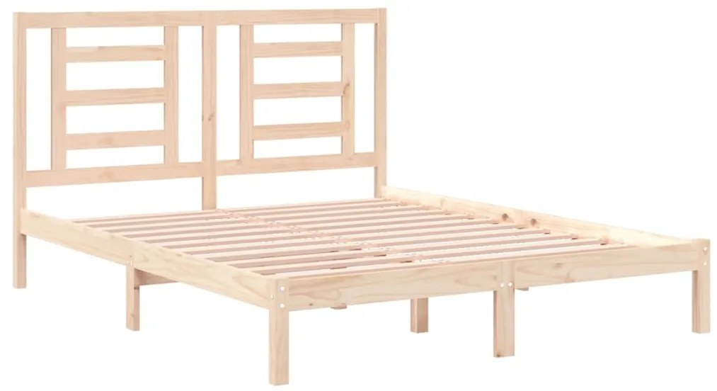Rám postele masivní borovice 160 x 200 cm,  3104358