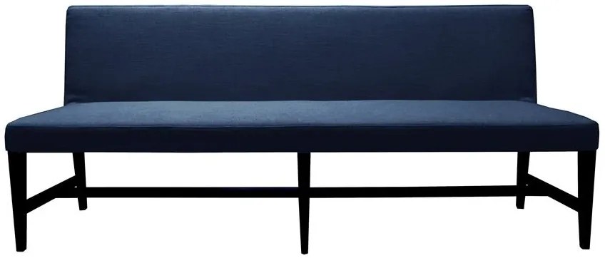 Moderní jídelní lavice Celine 4 - tmavě modrá