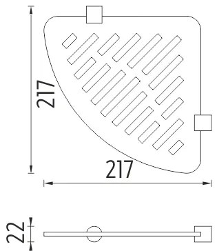 Nimco Rohová police IXI - BR X212-26