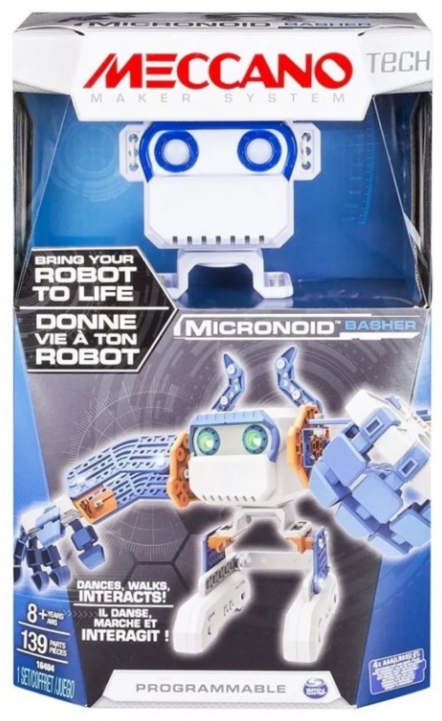 Meccano 16404 robot micronoid basher
