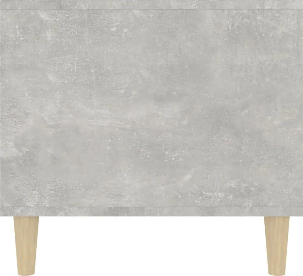 vidaXL Konferenční stolek 90x49x45 cm kompozitní dřevo [819616] Barva: bílá s vysokým leskem