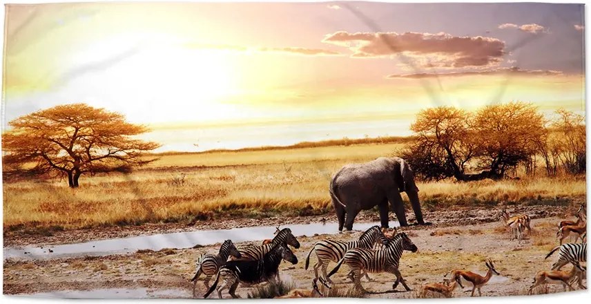 Sablio Ručník Safari - 50x100 cm