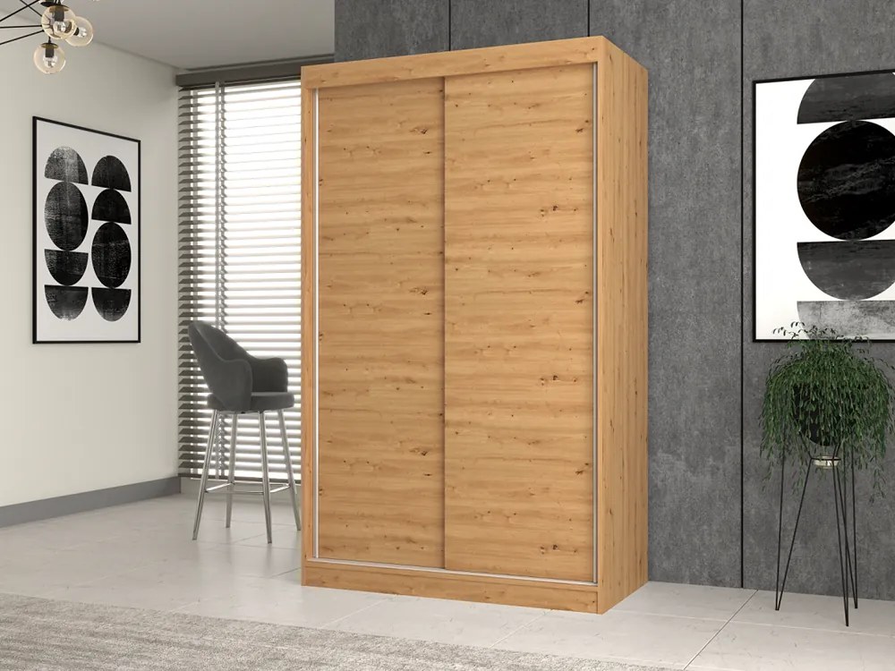Šatní skříň IGA 120 dub artisan