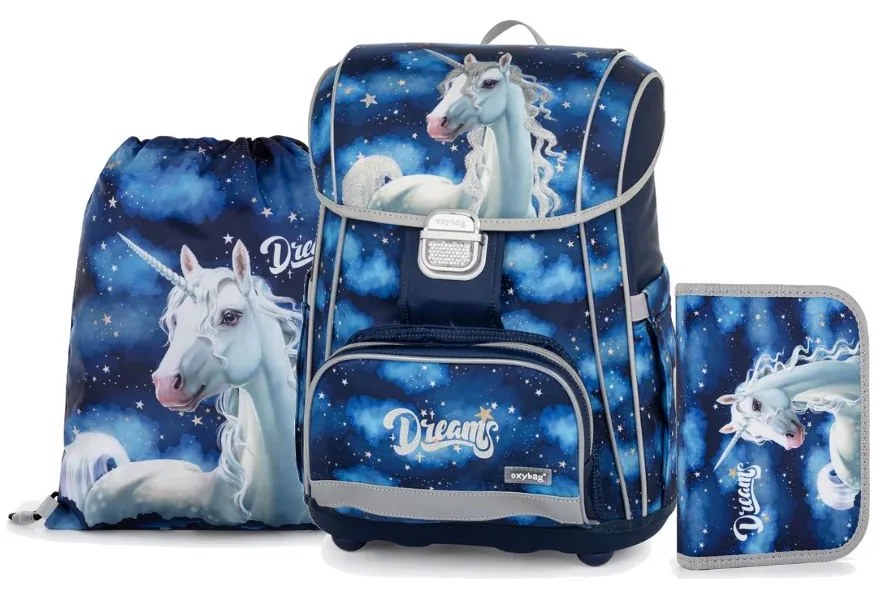 Karton P+P Školní set 3 ks Premium Unicorn 1