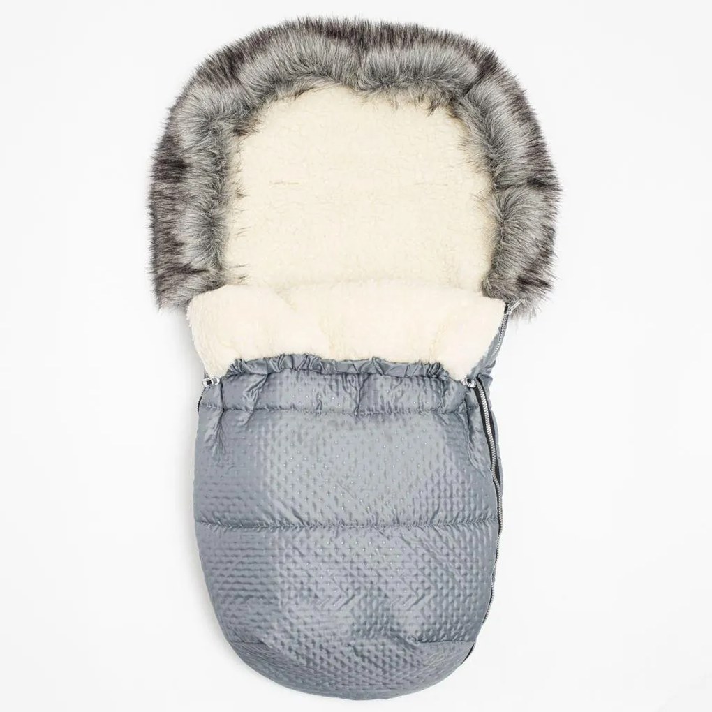 NEW BABY Zimní fusak New Baby Lux Wool Blue