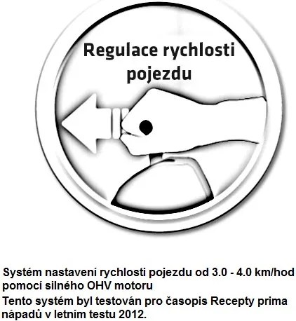 Benzínová sekačka na trávu s pojezdem VeGA 485 SXHE 7in1