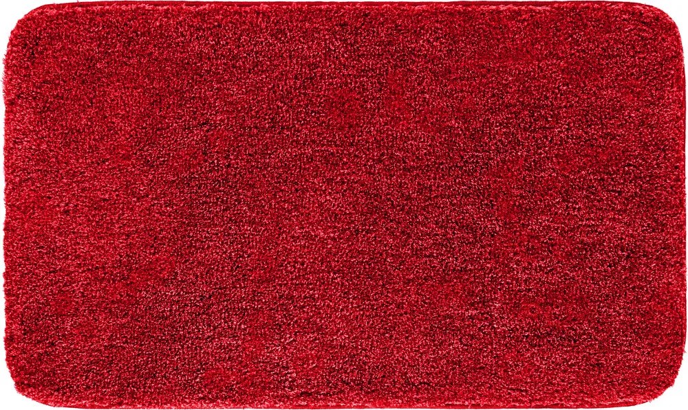 GRUND Koupelnová předložka MELANGE rubínová Rozměr: 50x80 cm