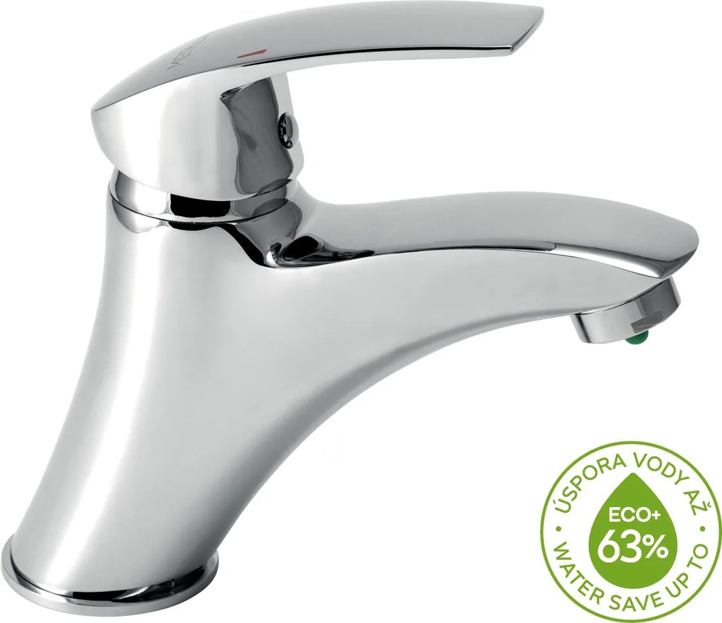 Novaservis Metalia ECO+ Umyvadlová baterie bez výpusti, chrom, 57002/1,0E