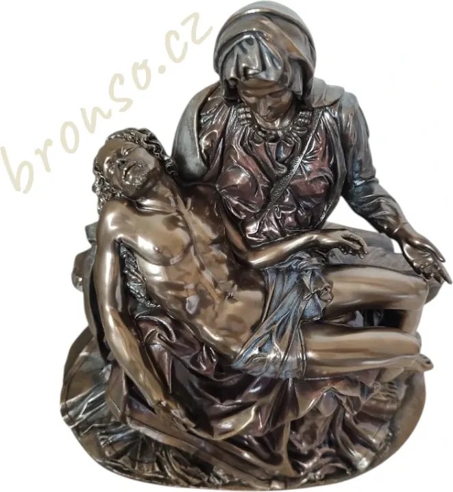 Socha Pieta – Panna Marie s Ježíšem, náboženská figurka, dekorace na oltář, Veronese WU72243V4