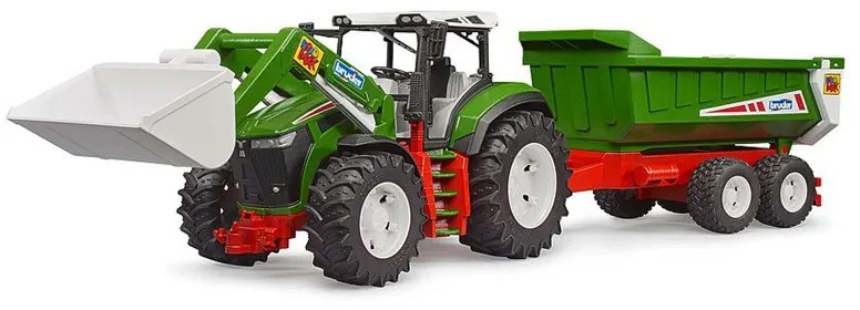 Bruder Traktor ROADMAX s čelním nakladačem a vozem