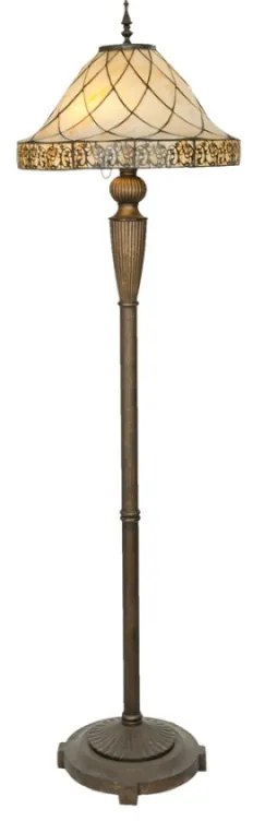 Stojací lampa Tiffany Klaas-Jan – 46x168 cm