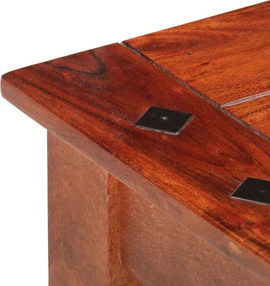 Konferenční stolek 110 x 50 x 35 cm masivní akáciové dřevo 286258