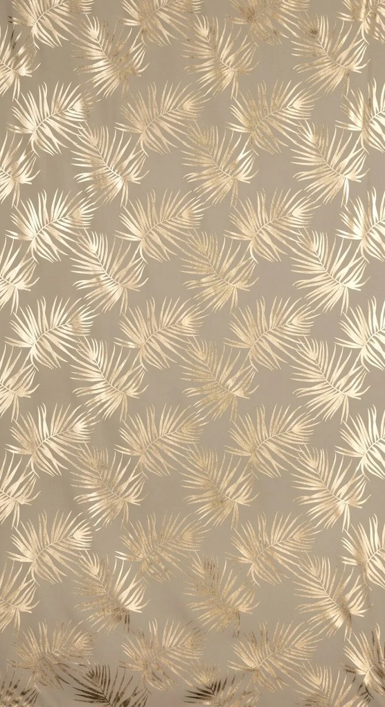 ZÁVĚS NA KROUŽCÍCH RENI 140X250 CM VZOROVANÝ