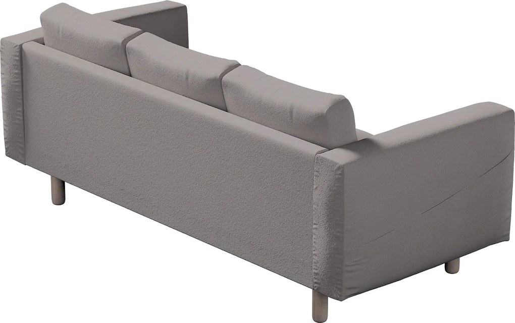 Potah na pohovku IKEA Norsborg 3-místná barva béžová látka pletený vzor