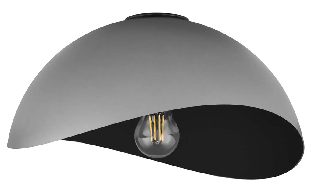 LED černé moderní stropní svítidlo Opsi 40