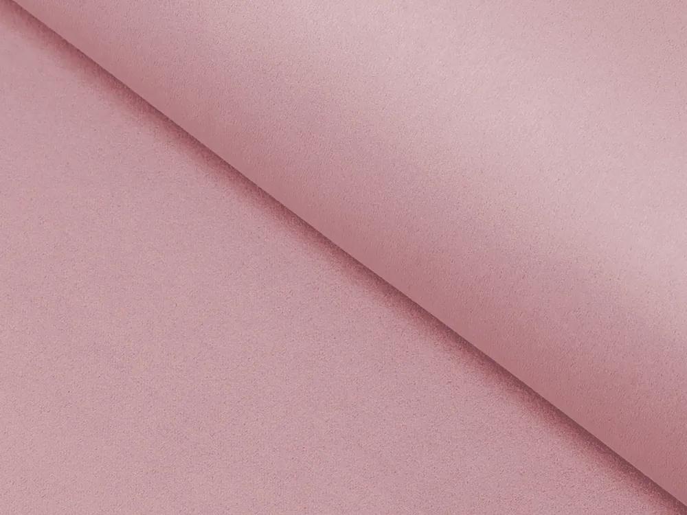 Biante Dekorační běhoun na stůl BKS-413 Pudrově růžový 20x140 cm