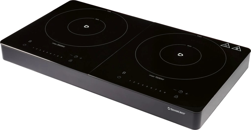 Silvercrest® Dvojitá indukční varná deska 3500 SID F1