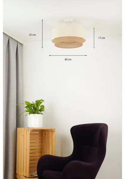 Brilagi - LED Přisazený lustr BOHO STYLE 1xE27/15W/230V pr. 40 cm