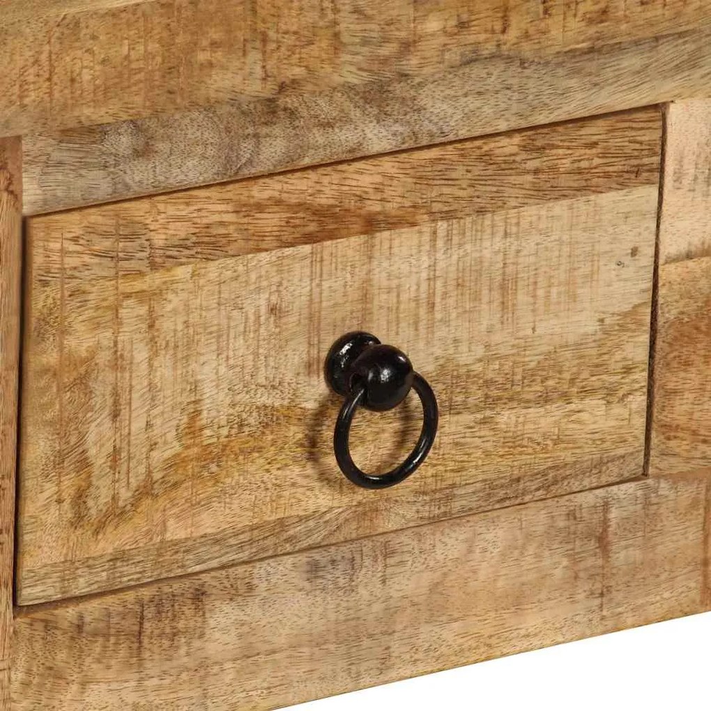 Konferenční stolek 90 x 45 x 35 cm masivní mangovníkové dřevo 247326