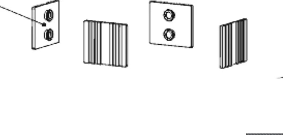 AL-KO LSV 560/8 - spodní plastové vodítko, 1 ks