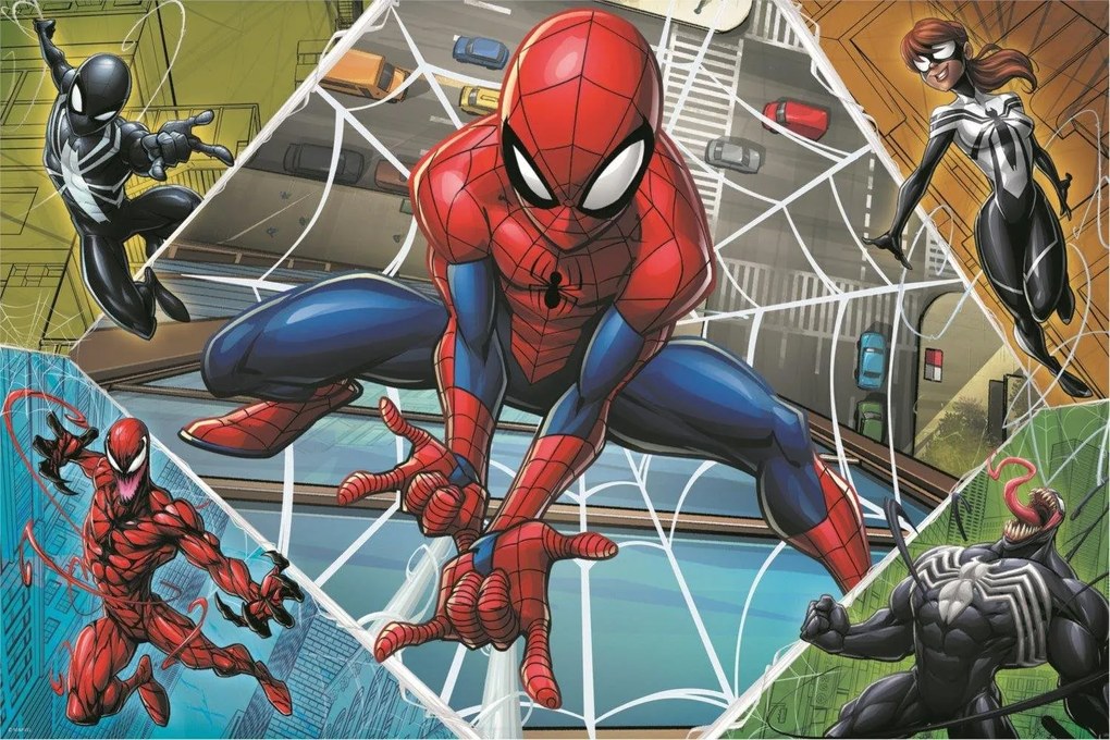 Puzzle trefl puzzle skvělý spiderman 300 dílků