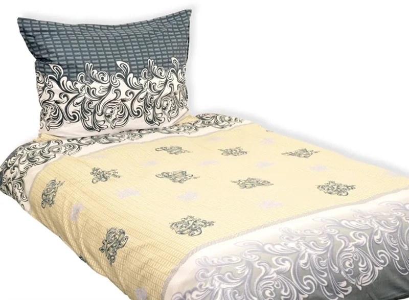 Vesna | Povlečení polyester s flanelovým efektem Orient 140x200 cm, 70x90 cm