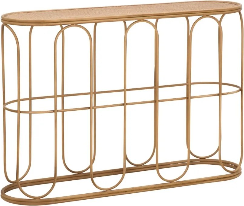 Designová konzola Belenus 110 cm přírodní