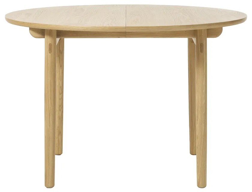 Designový jídelní stůl Wally 120 - 165 cm přírodní dub