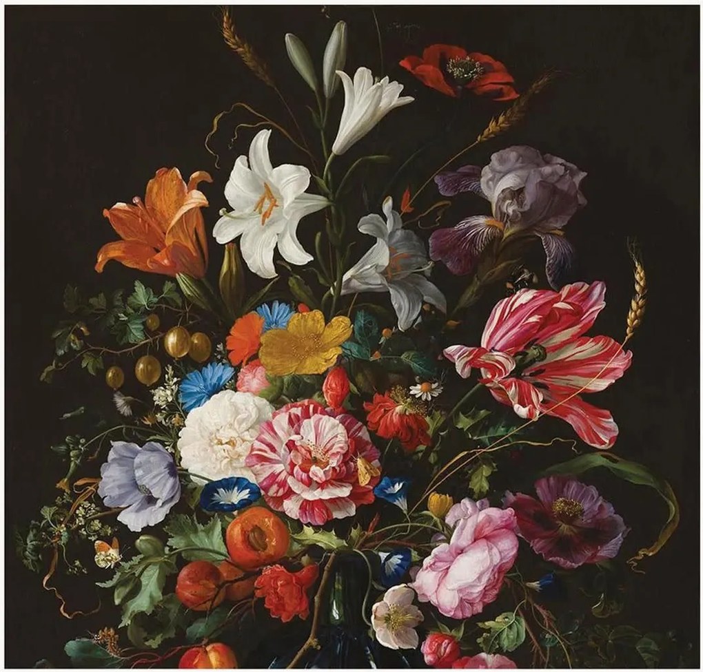 Samolepící tapeta Golden Age Flowers V