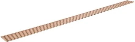 dřevěné lamelové akustické panely 8 ks 243,8 × 15,2 cm