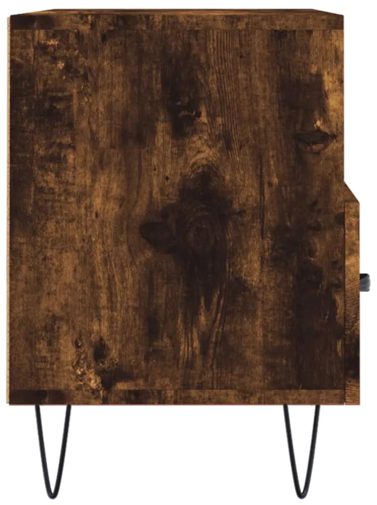 TV skříňka kouřový dub 80 x 36 x 50 cm kompozitní dřevo