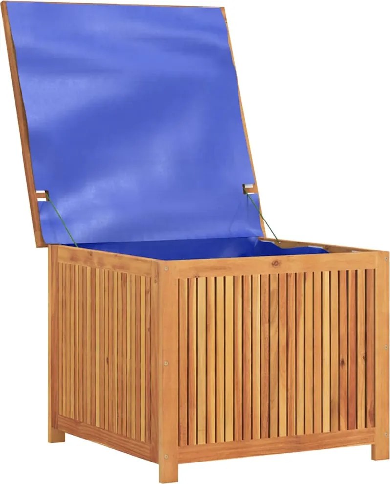 Zahradní úložný box 75 x 75 x 58 cm masivní akáciové dřevo 319706