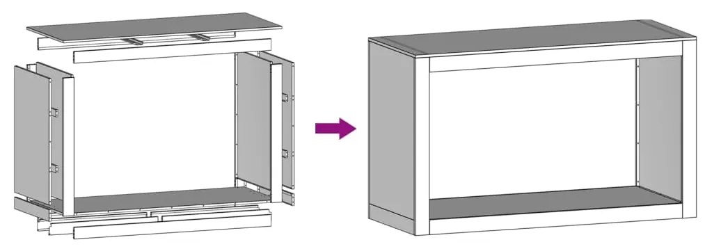vidaXL Stojan na palivové dřevo černý 100 x 40 x 60 cm ocel