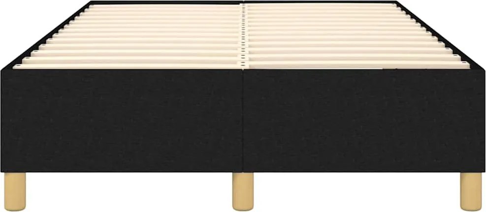 Rám postele s boxspringem černý 120 x 200 cm textil 3120947