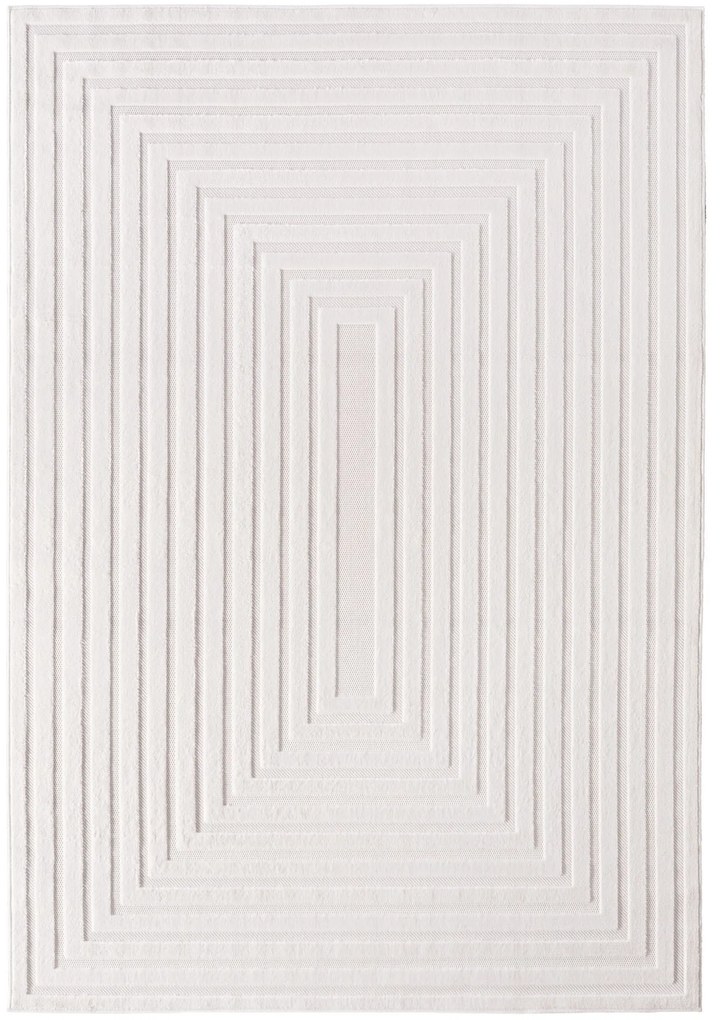 Ayyildiz, Kusový koberec Doha 1653 Cream, 280x370, bílá, chodba / předsíň