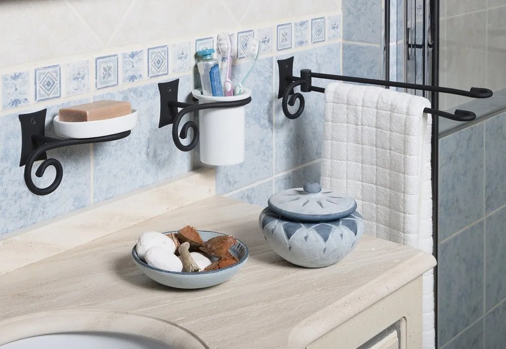 Sapho, REBECCA pohár, černá/keramika, CC004