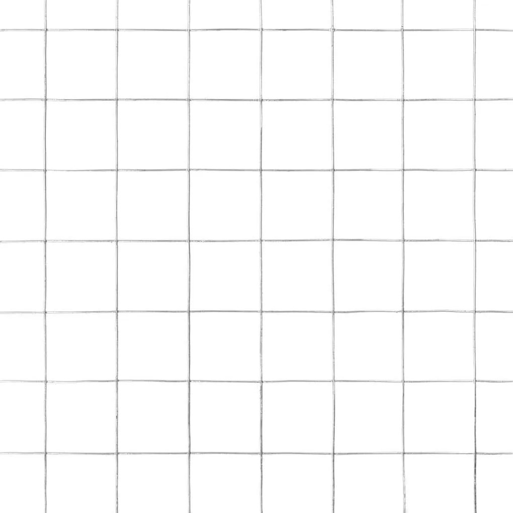 Pletivo ke kurníku pozinkovaná ocel 10 x 0,5 m stříbrné 143609