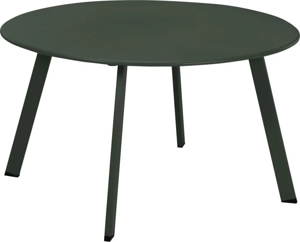 ProGarden Přístavný stolek 70 x 40 cm matně [446756] Barva: Zelená