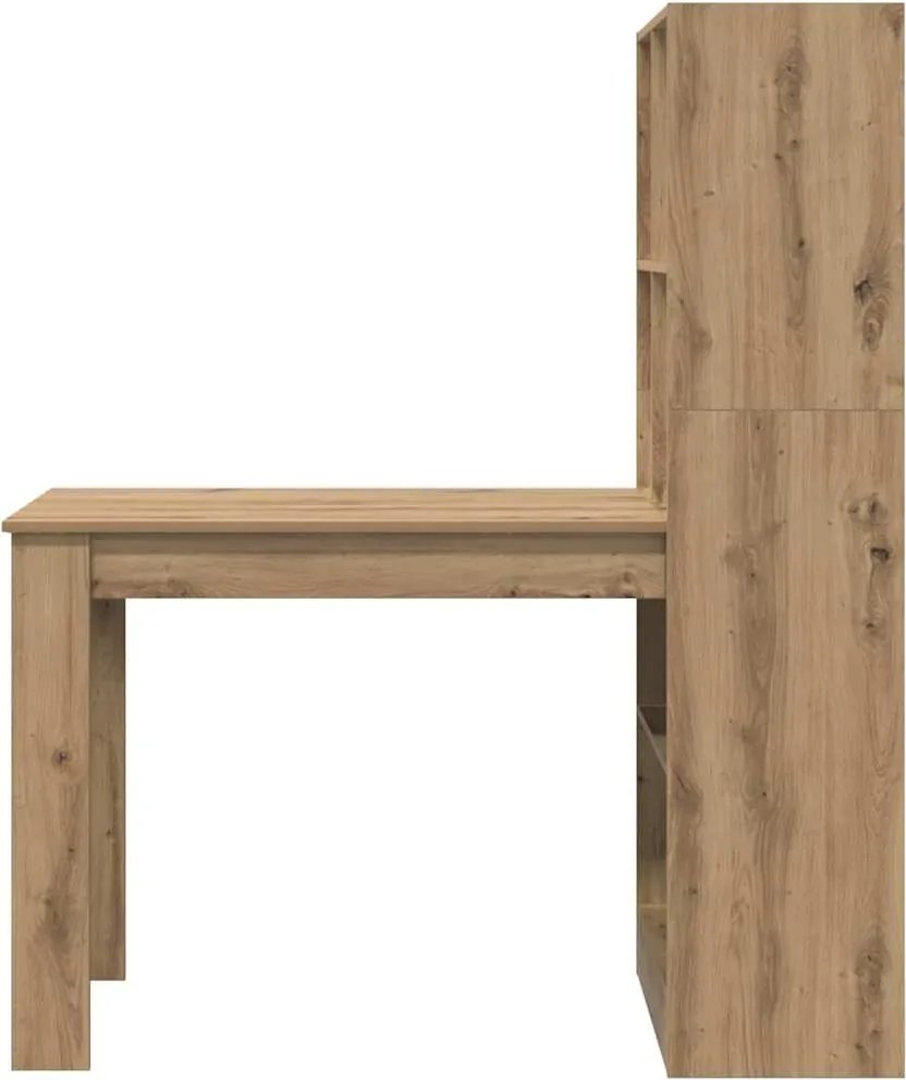 Stůl Artisanový dub Kompozitní dřevo 122 x 67 x 145 cm 3337264