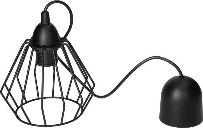 Stropní svítidlo Orno WAYA AD-LD-6263BE27M, E27, 60W, černá