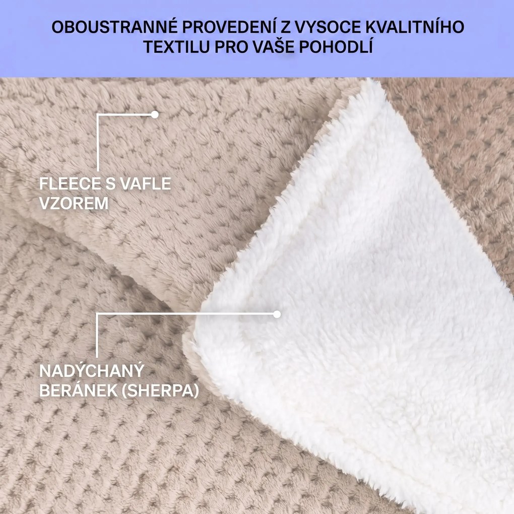 Klarstein DR Watson Deluxe XL, elektrická deka, 160 W, 9 stupňů ohřevu, 180 x 130 cm