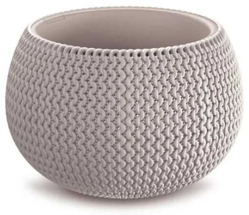 PROSPERPLAST Květináč - SPLOFY BOWL Průměr: 23,9 cm, Barva: antracit