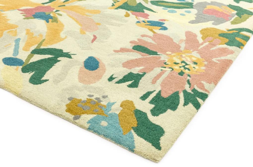 Barevný  koberec Jigsaw Floral Pink Rozměry: 200x290 cm