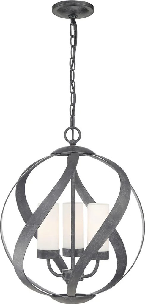 XXXLutz VENKOVNÍ ZÁVĚSNÉ SVÍTIDLO, 40.7/56.4 cm Elstead Lighting - Online Only svítidla - 009093118301