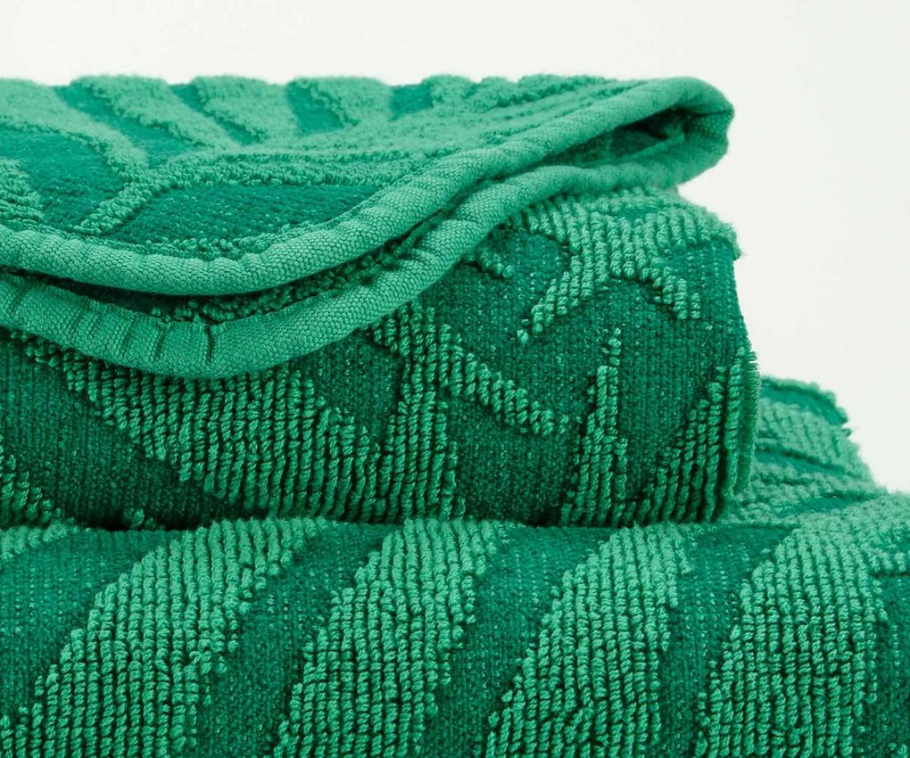 Abyss & Habidecor Luxusní ručníky Abyss z egyptské bavlny | 230 Emerald, Velikost 30x30 cm