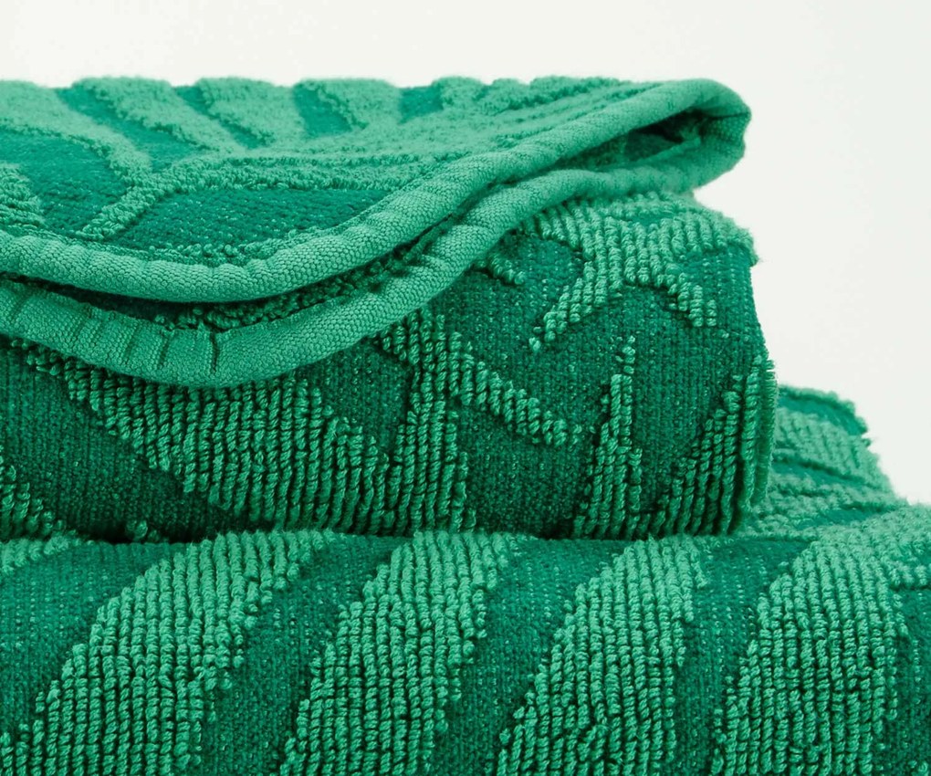 Abyss & Habidecor Luxusní ručníky Abyss z egyptské bavlny | 230 Emerald, Velikost 55x100 cm