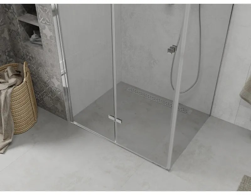Mexen Lima sprchový kout 80x70cm, 6mm sklo, chromový profil-čiré sklo, 856-080-070-01-00