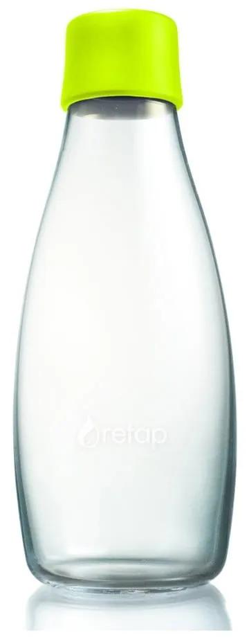 Limetková skleněná lahev ReTap s doživotní zárukou, 500 ml