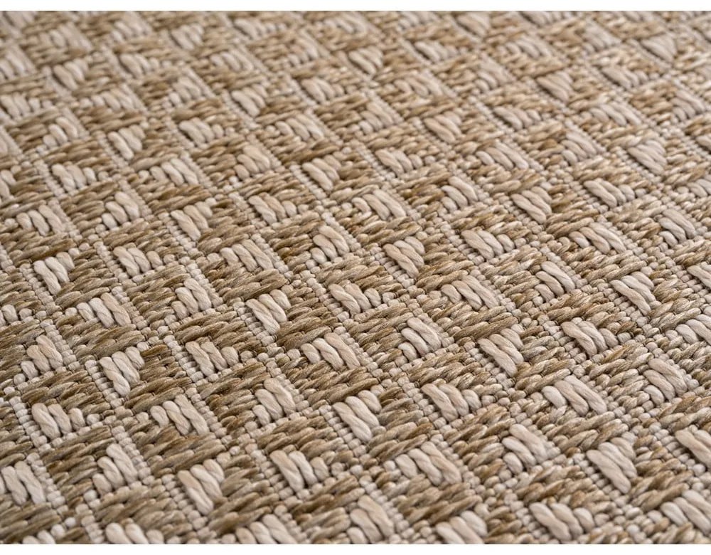 Béžový vnitřní a venkovní koberec 80x150 cm Ibiza 1903 – Ayyildiz Carpets